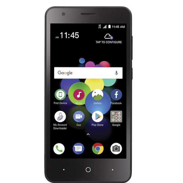 ZTE Blade T2 - Simple Mobile - Black – PrePaid Phone Zone
