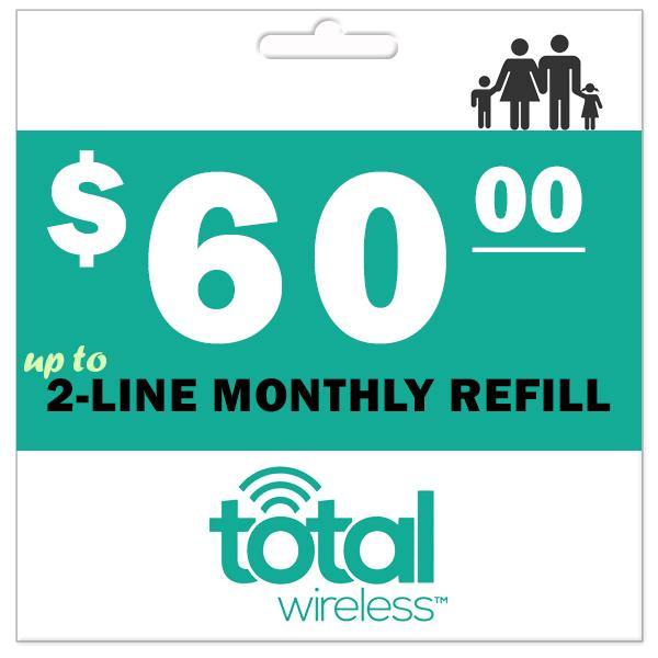 Total Wireless Monthly Refill Plans – PrePaid Phone Zone